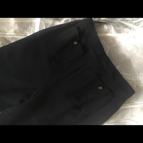CHANEL | Pants & Jumpsuits | Chanel Boutique High Waisted Pants | Poshmark